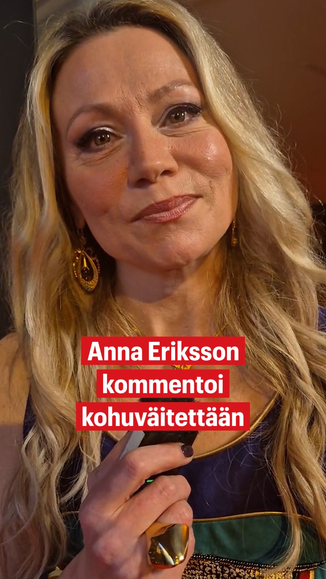 Anna Eriksson kommentoi kohuväitettään - Ilta-Sanomat