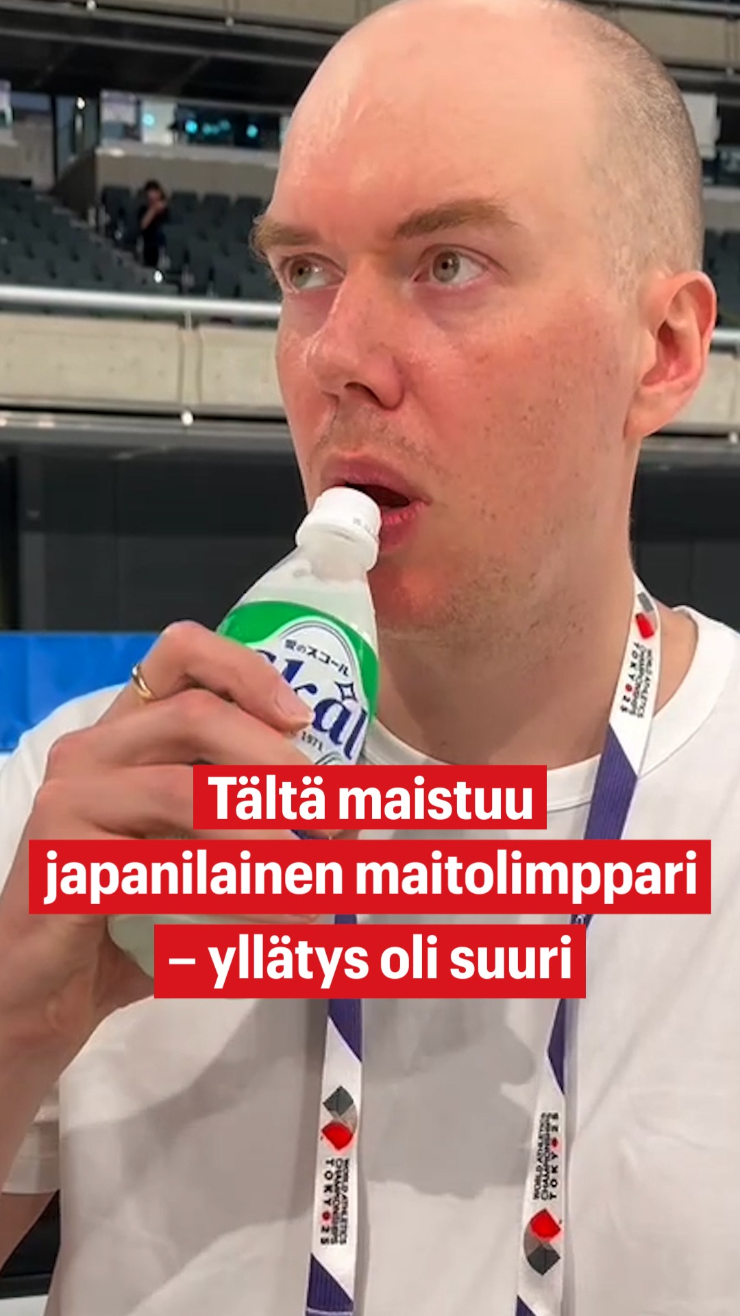 Joonas maistoi erikoista maitojuomaa Japanissa - Ilta-Sanomat