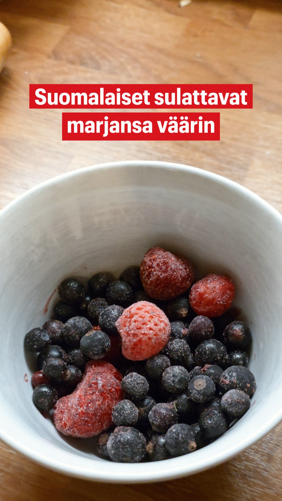 Näin pakastemarjat kannattaa sulattaa - Ilta-Sanomat