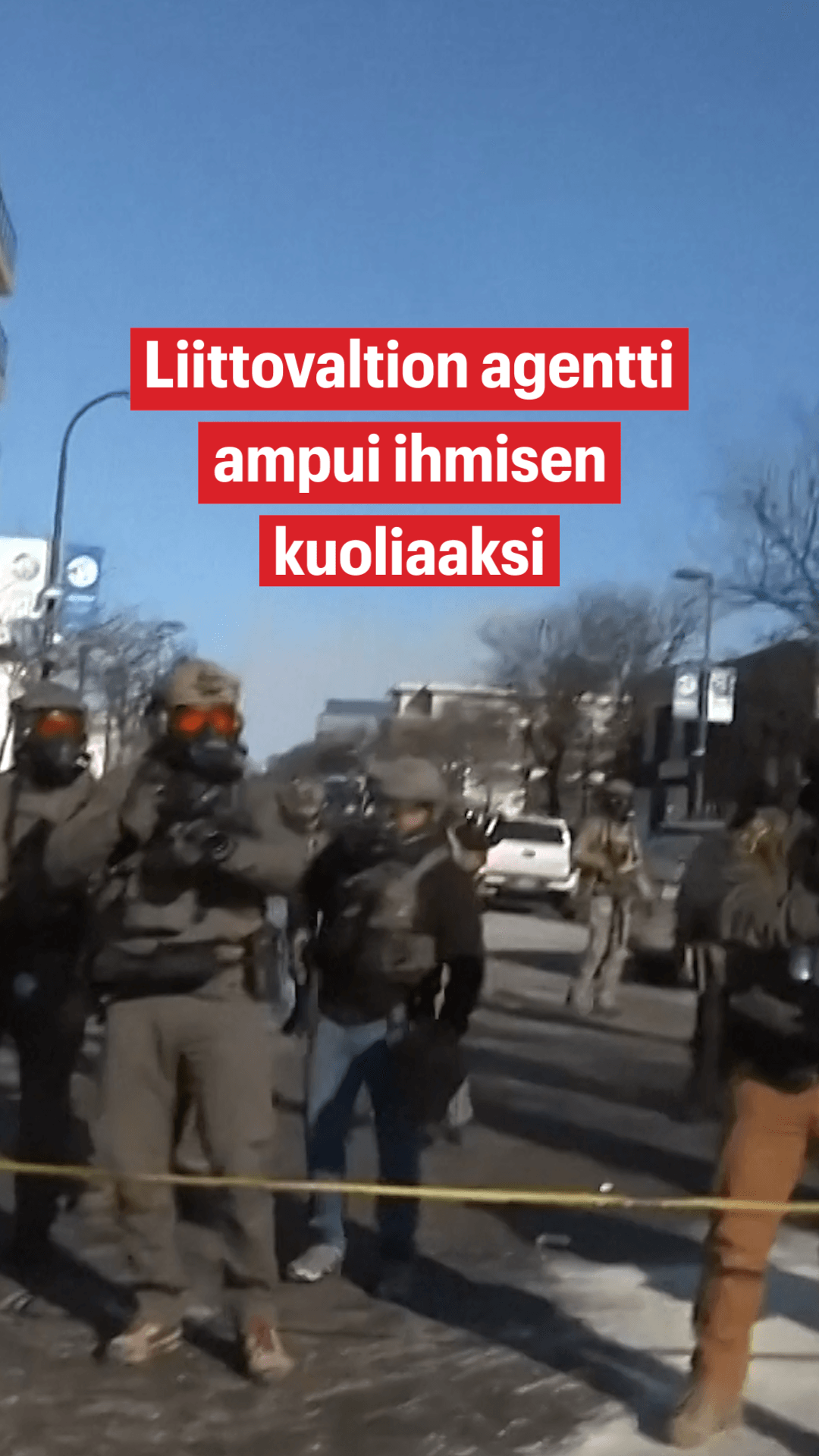 Liittovaltion agentti ampui ihmisen kuoliaaksi Minneapolisissa - Ilta ...