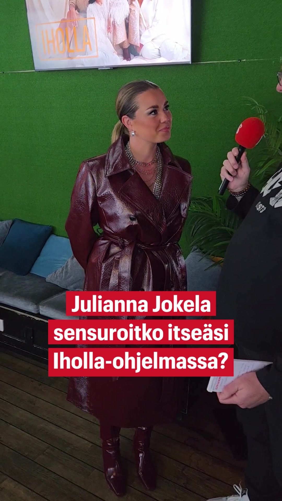 Sensuroiko Julianna Jokela itseään Iholla-ohjelmassa? - Ilta-Sanomat