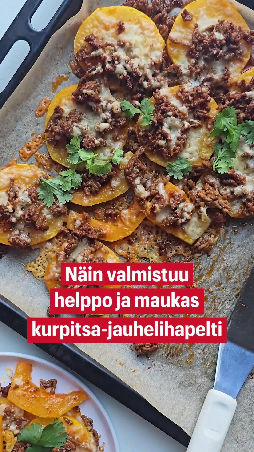 Helppo ruokaohje: kurpitsa-jauhelihapelti - Ilta-Sanomat