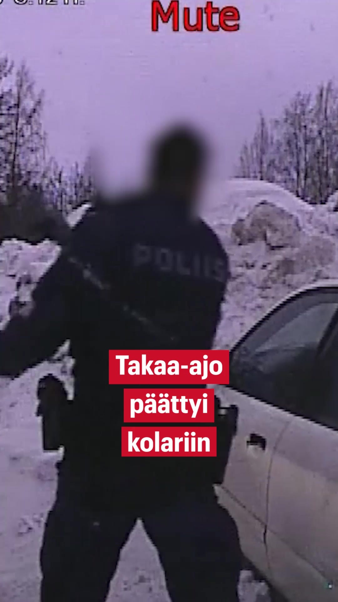Liikennerikkomus johti takaa-ajoon - Ilta-Sanomat